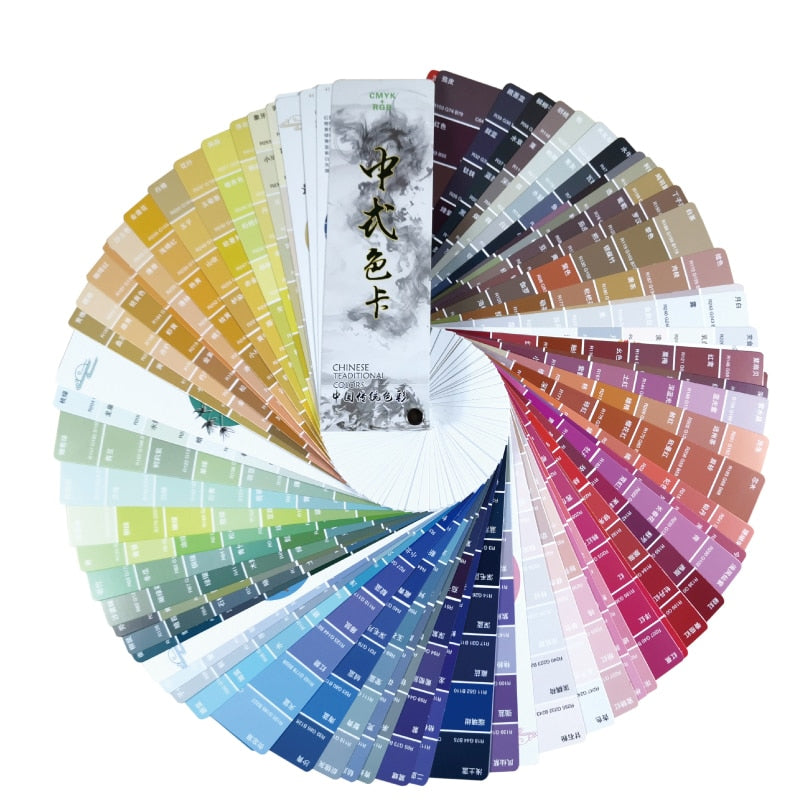 Traditional Colors RGB Guide Manual Newbie -Distinguish Names – SLOWMOOSE